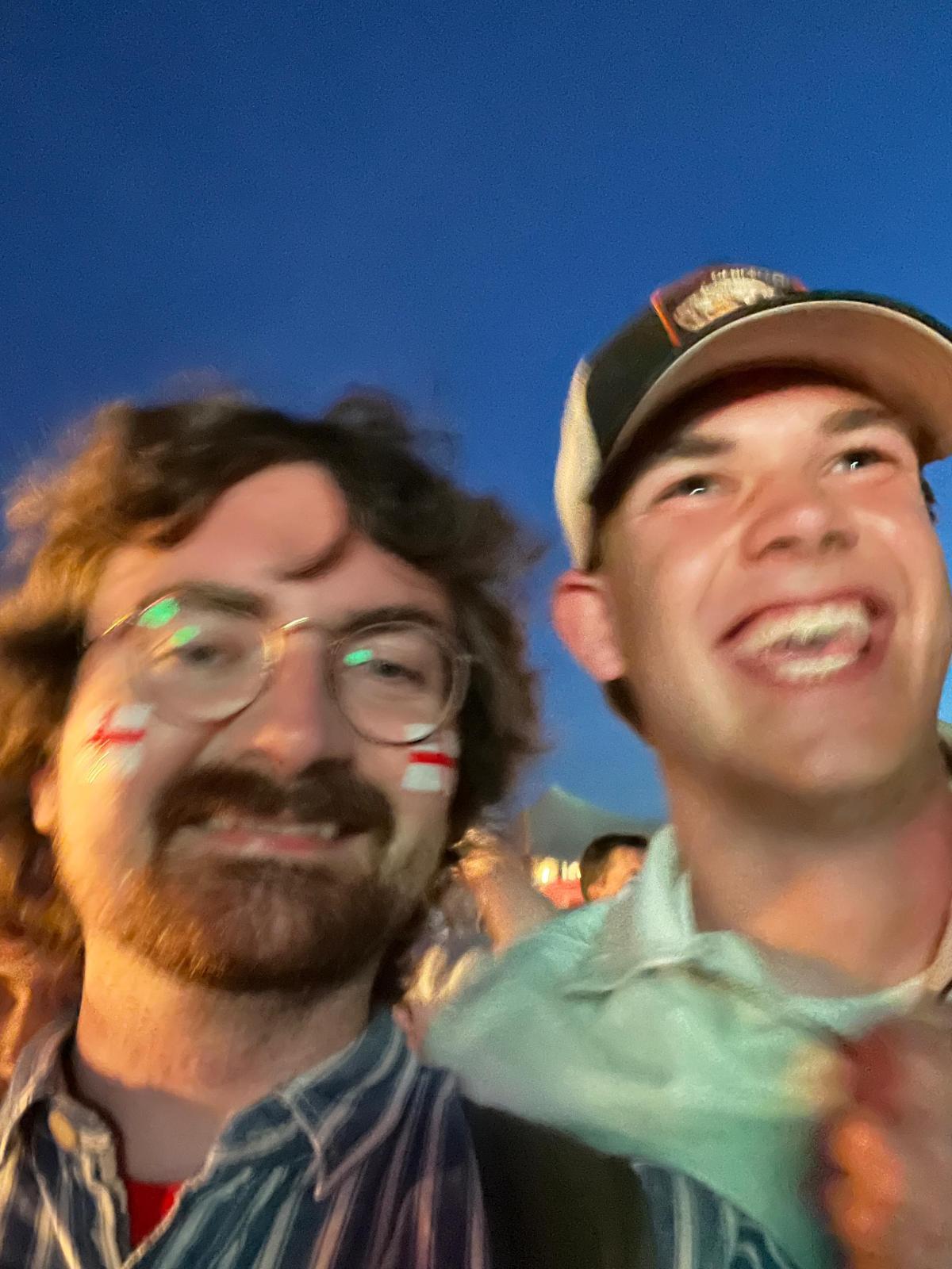 Watching England at Central Park fan zone on Brighton beach | The Argus